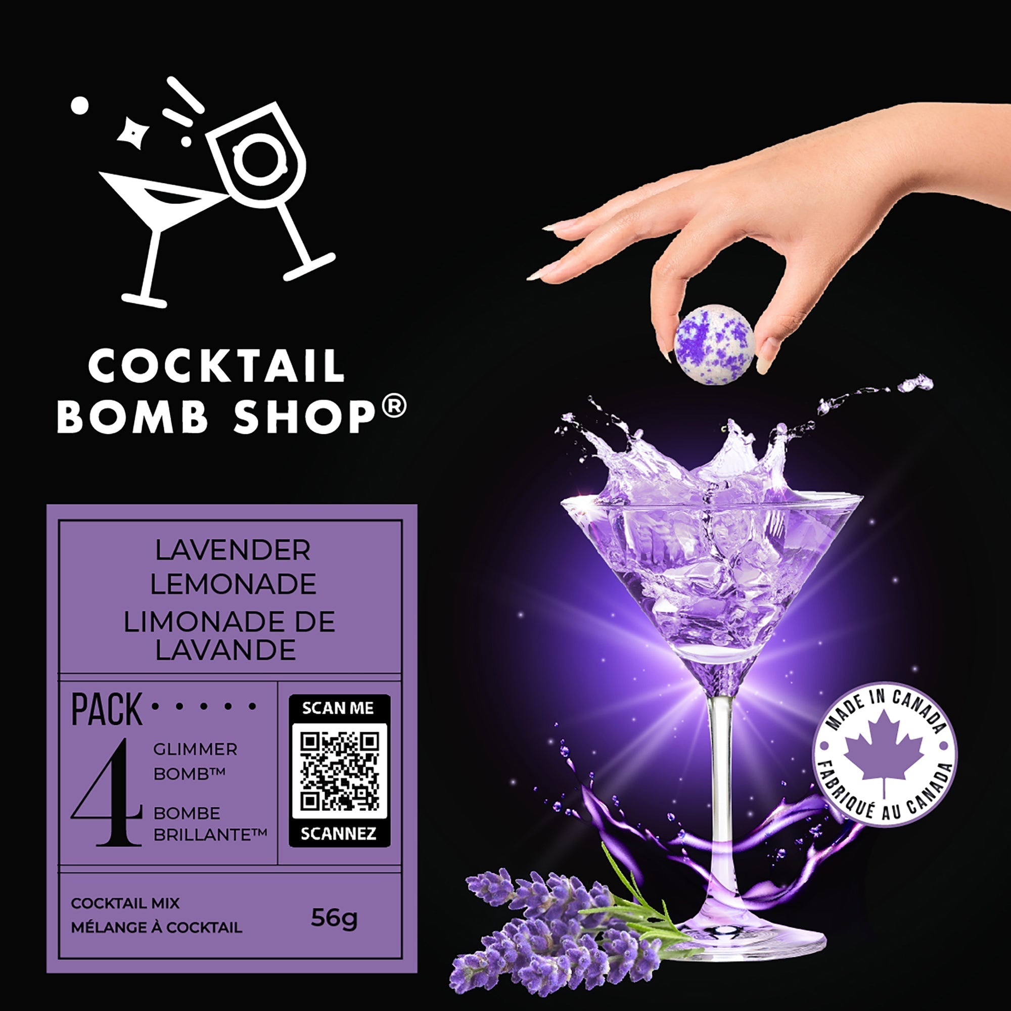 LAVENDER LEMONADE COCKTAIL BOMB – cocktailbombshop.ca